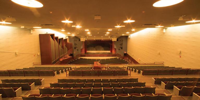 Technology Transforms Auditorium Acoustics - Wenger | J.R. Clancy